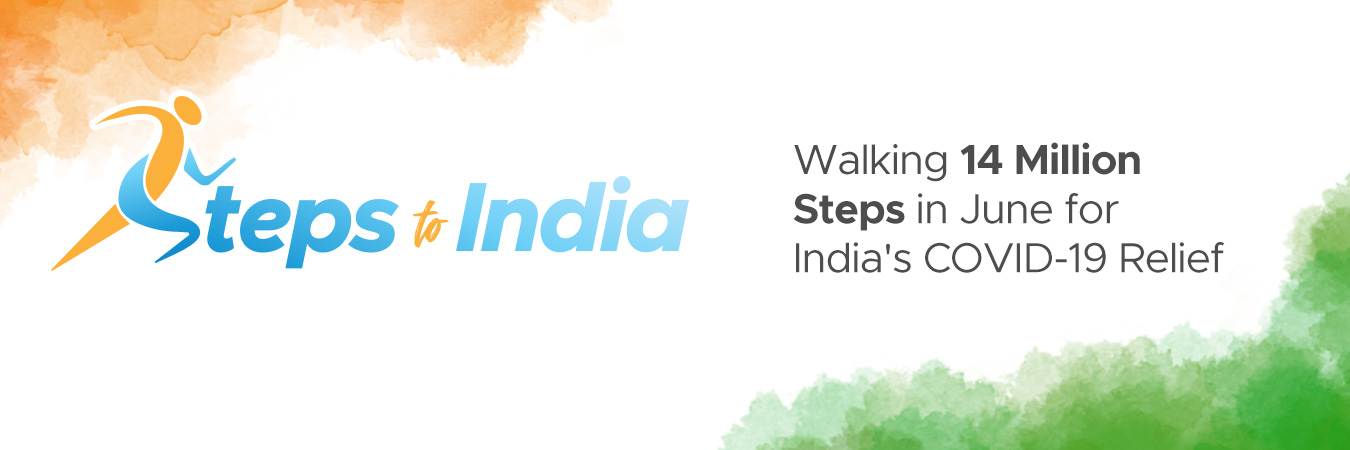 Steps to India…Getting Fit for a Good Cause | Clicks IT Recruitment