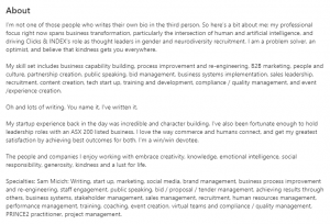 How to Write a Unique and Compelling Linkedin Profile Summary (About ...